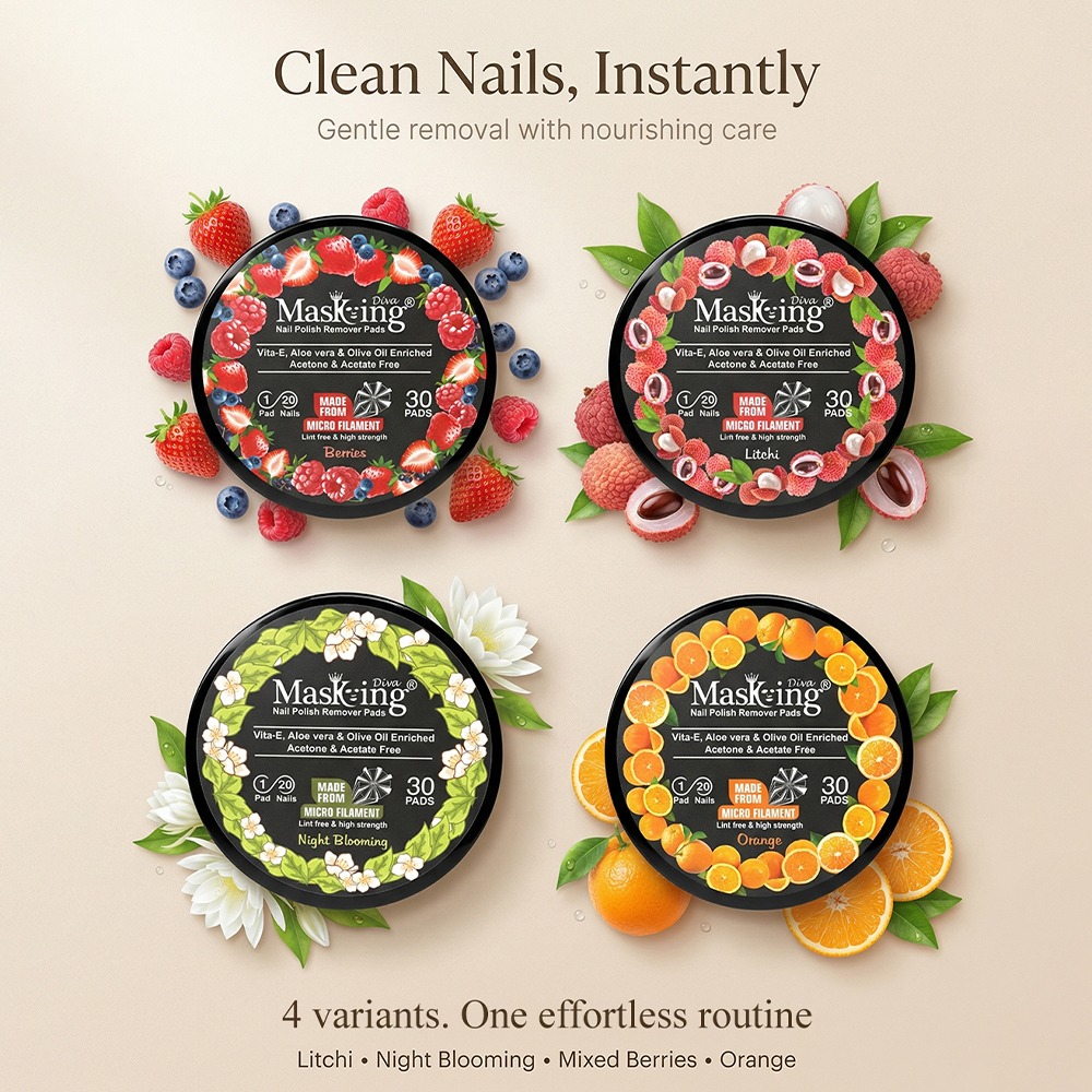 Nail Paint Remover Pads - MasKing Skin Care Beauty Store